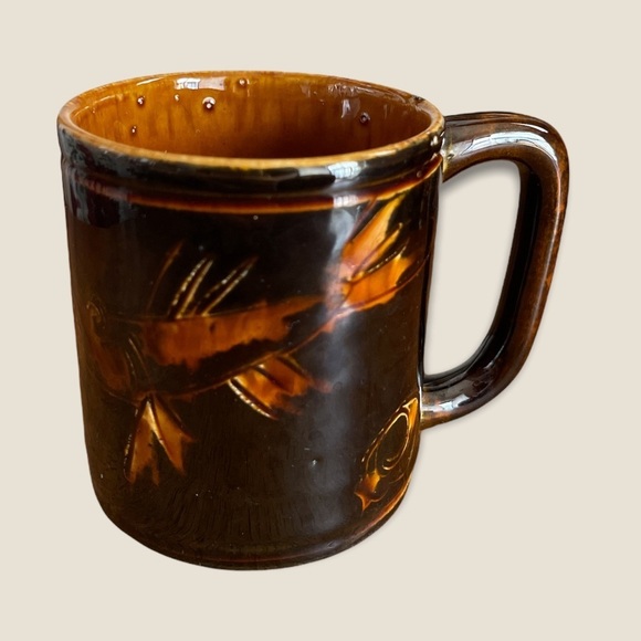 Vintage | Dining | Coffee Mug Glazed Pottery Catfish Oriental Japan ...